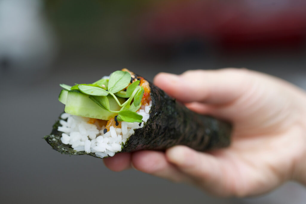 Spicy Toro Hand Roll - Mitch's Catch